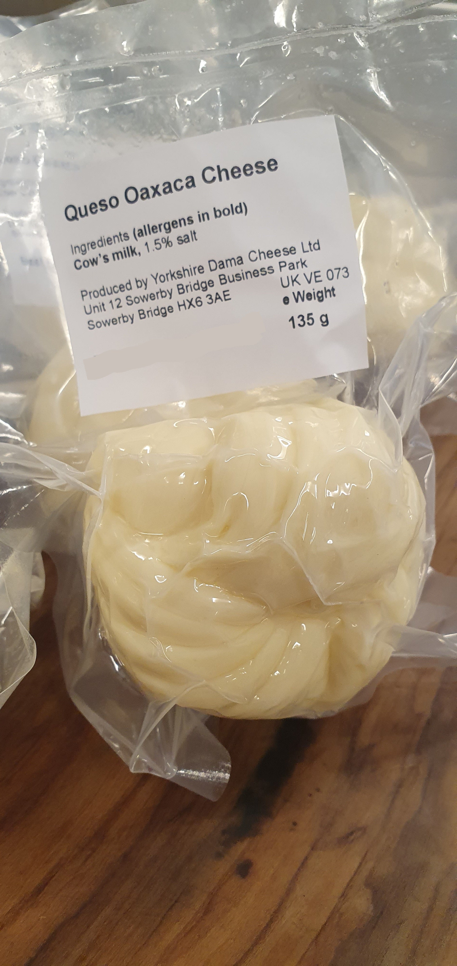 Queso Oaxaca – Yorkshire Dama Cheese