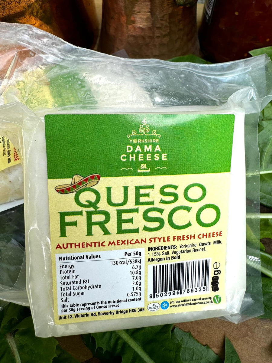 Queso Fresco – Fresh Mexican Cheese 280g – Yorkshire Dama Cheese