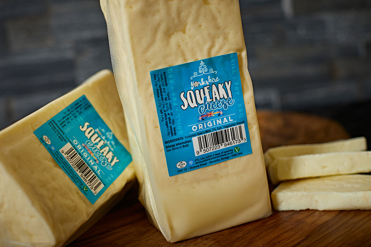"British Halloumi Squeaky Cheese" - Catering size Weight 800g ...
