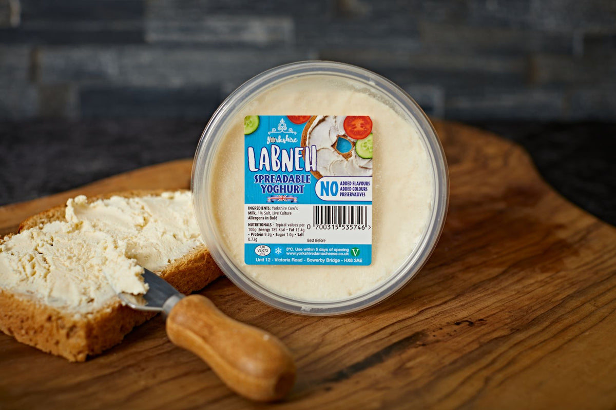 Labneh "Spreadable Yogurt" – Yorkshire Dama Cheese
